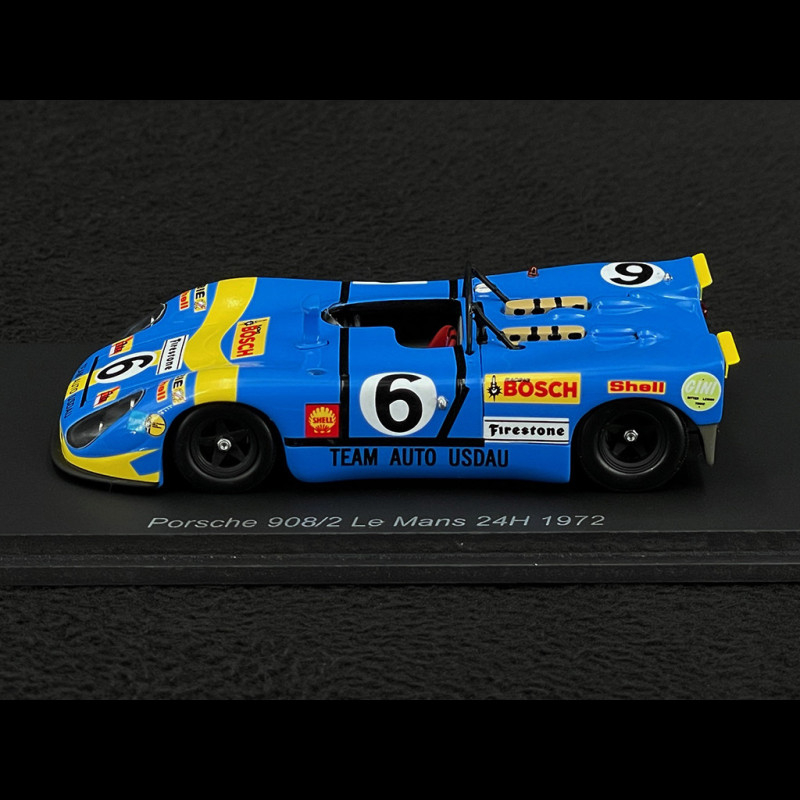 Porsche 908/2 n° 6 24h Le Mans 1972 1/43 Spark S9775