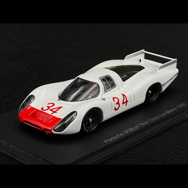 Porsche 908 LH n° 34 Test Days 24h Le Mans 1968 1/43 Spark S9241