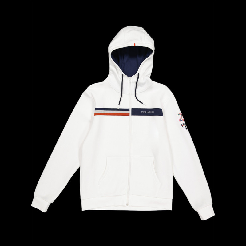 Steve McQueen Jacket 24h Le Mans Racing White SQ251SSM01-000 - men