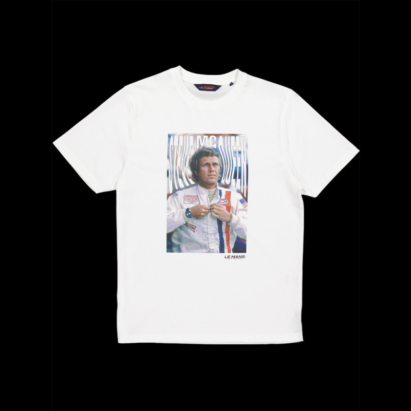 Steve McQueen T-shirt 24h Le Mans White SQ251TSM04-000 - men