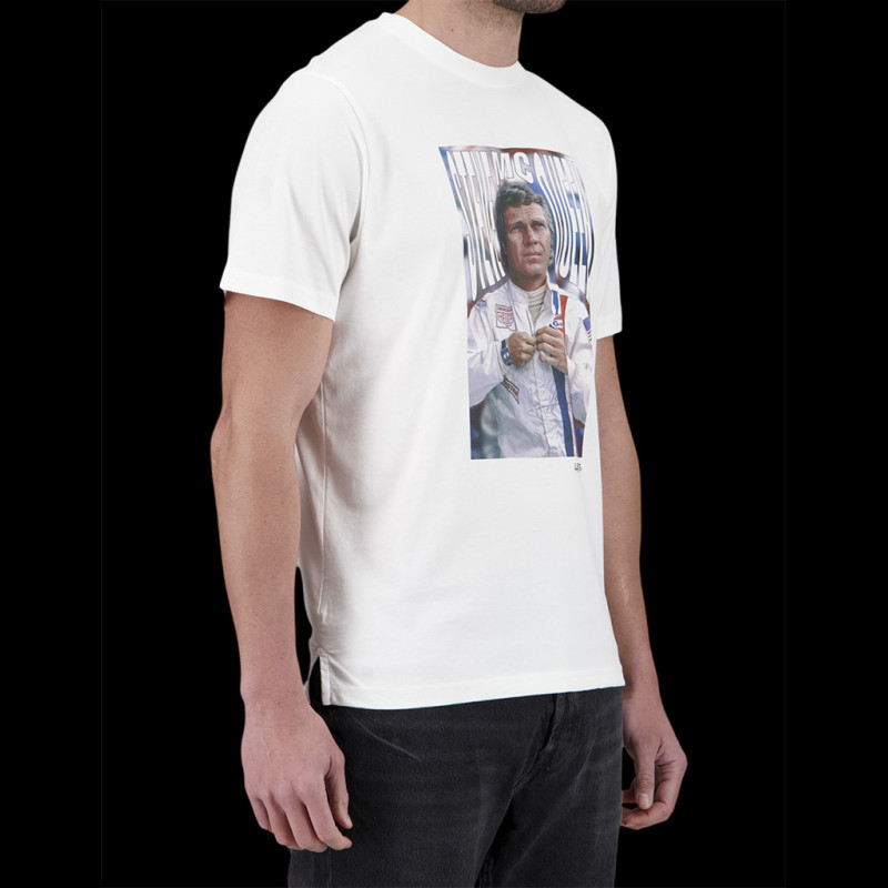 Steve McQueen T-shirt 24h Le Mans White SQ251TSM04-000 - men