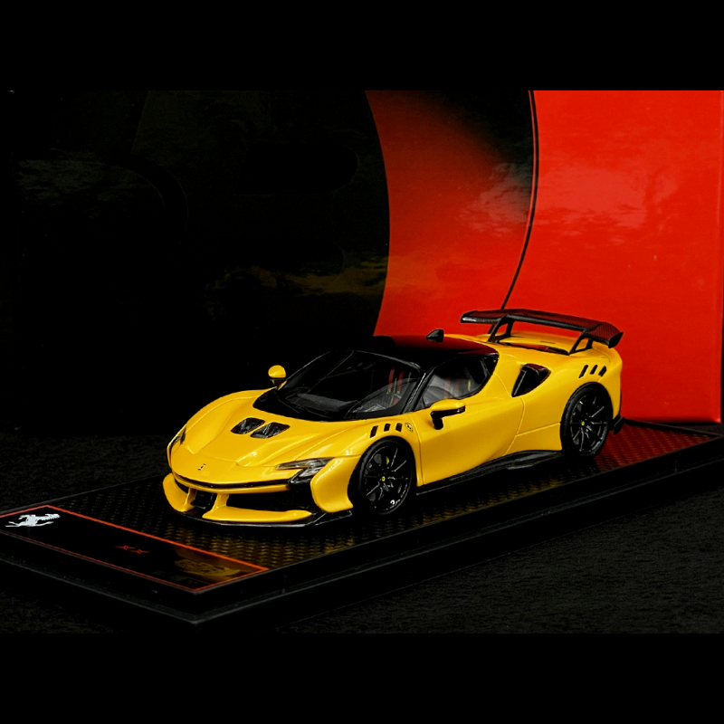 Ferrari SF90 XX Stradale 2024 Yellow Giallo Tristrato 1/43 BBR Models ...