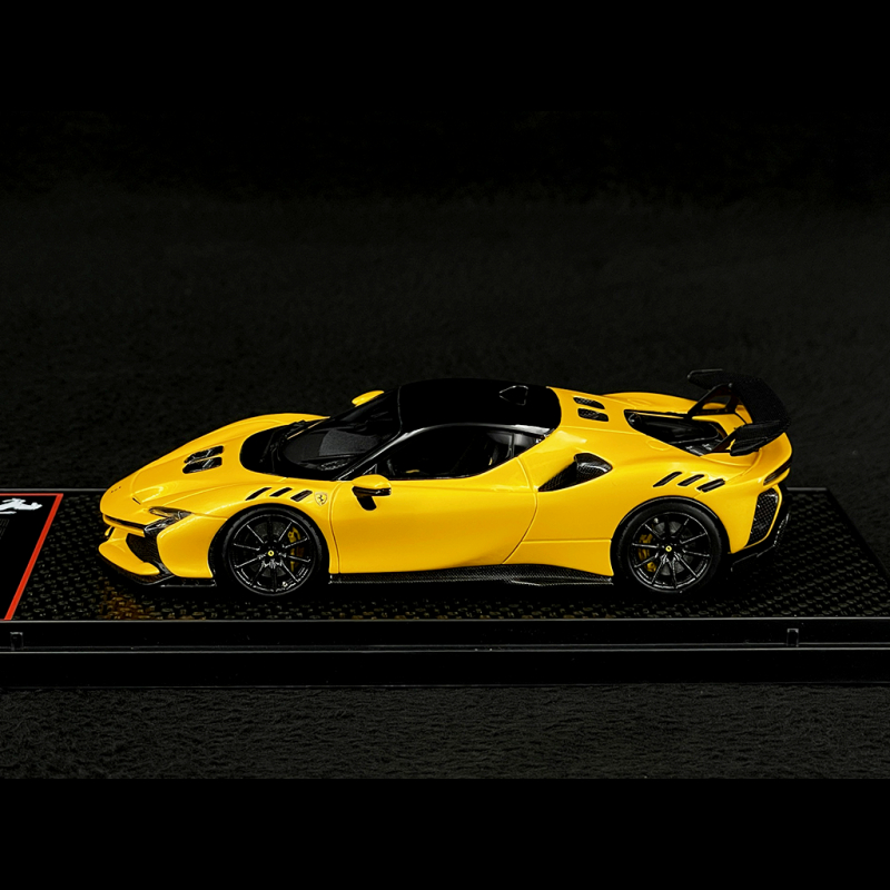 Ferrari SF90 XX Stradale 2024 Yellow Giallo Tristrato 1/43 BBR Models ...