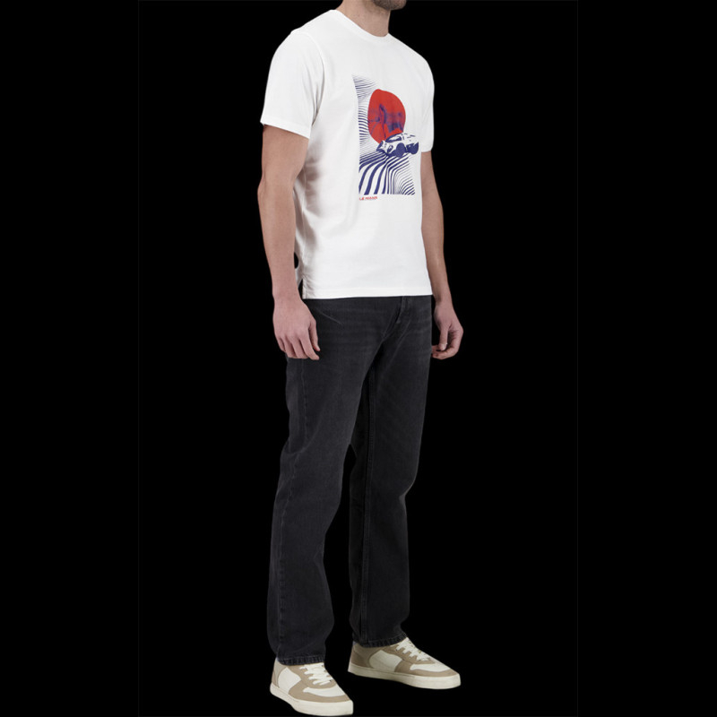 Steve McQueen T-shirt 24h Le Mans 917K n° 20 White SQ251TSM10-000 - men