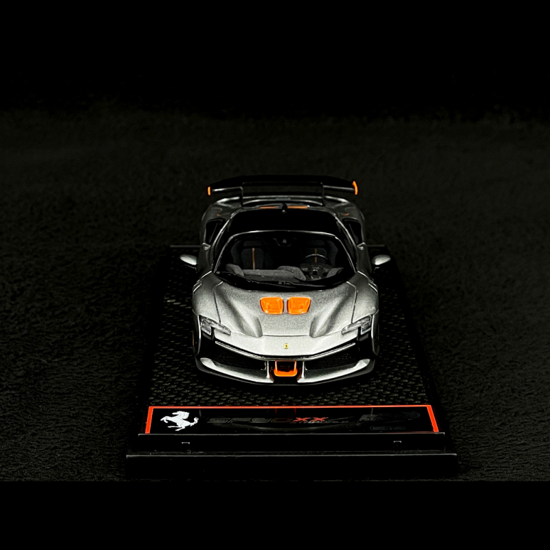 Ferrari SF90 XX Stradale 2024 Grey Grigio Competizione 1/43 BBR Models ...