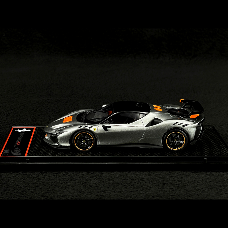 Ferrari SF90 XX Stradale 2024 Grey Grigio Competizione 1/43 BBR Models ...