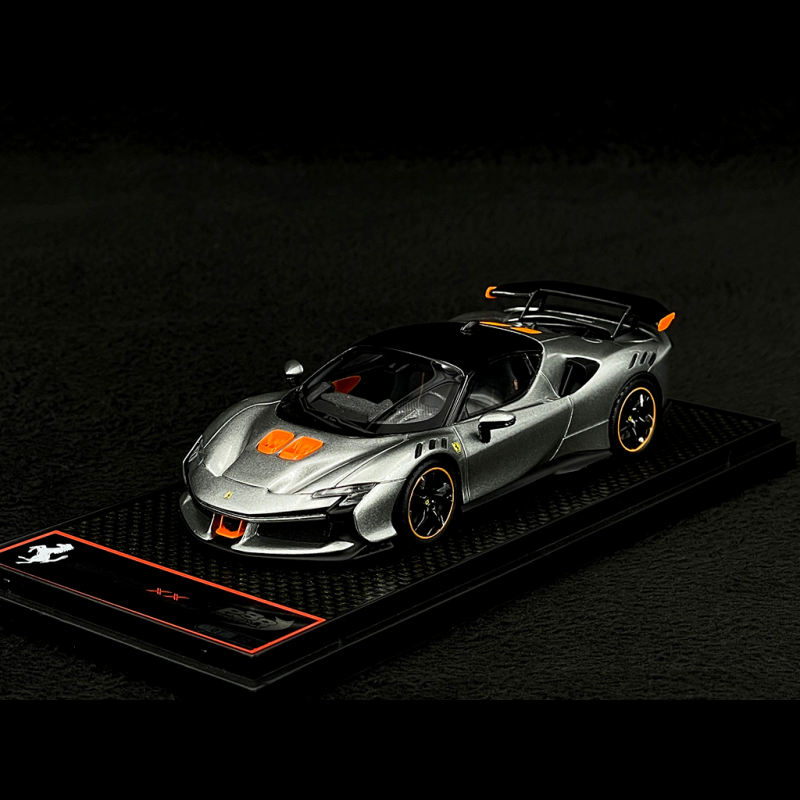 Ferrari SF90 XX Stradale 2024 Grau Grigio Competizione 1/43 BBR Models ...