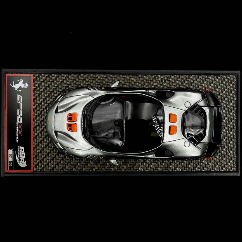 Ferrari SF90 XX Stradale 2024 Grey Grigio Competizione 1/43 BBR Models ...