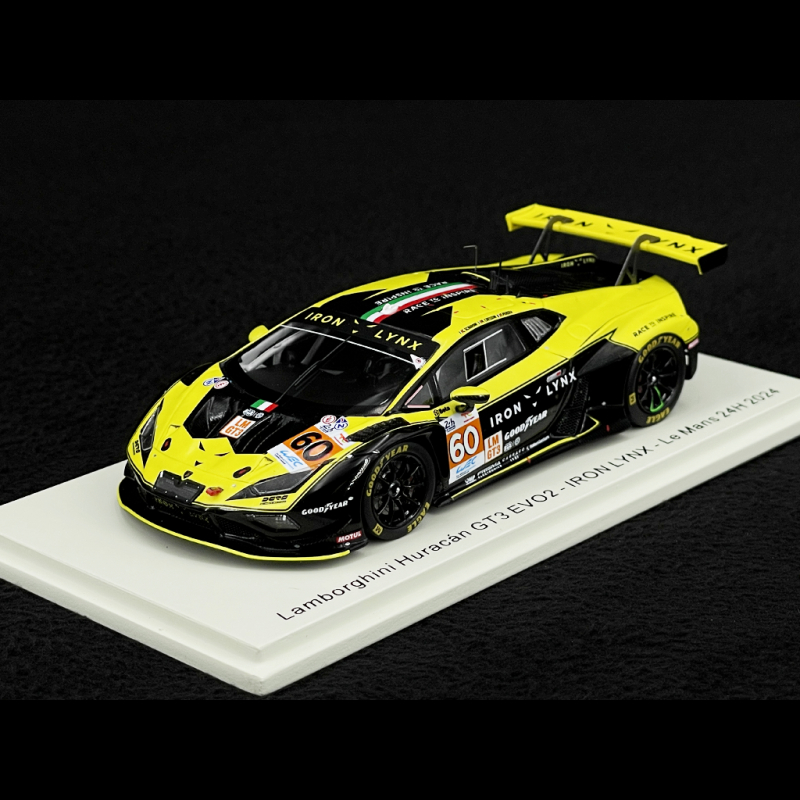 Lamborghini Huracan GT3 Evo2 n° 60 24h Le Mans 2024 1/43 Spark S9151