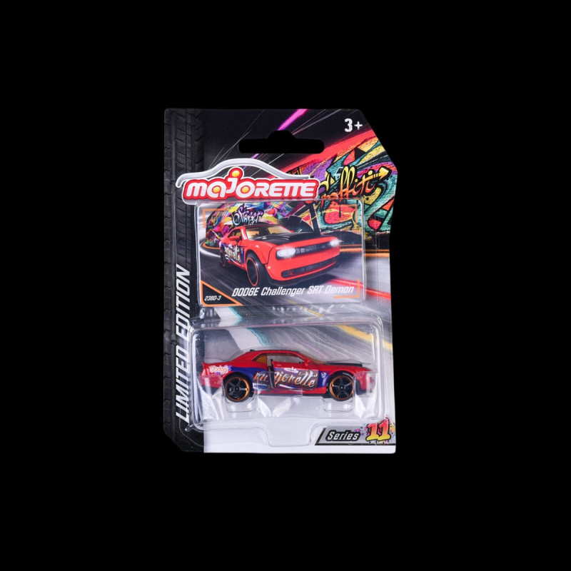 Dodge Challenger SRT Demon 238D-3 Red Limited Edition 1/59 Majorette ...