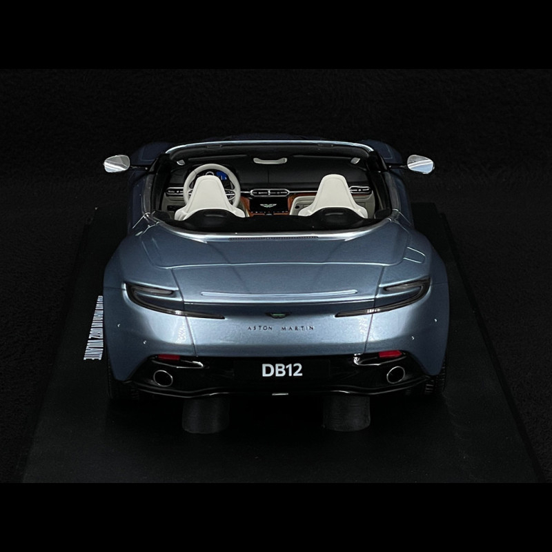 Aston Martin DB12 Volante 2023 Carribbean Blue 1/18 GT Spirit GT479