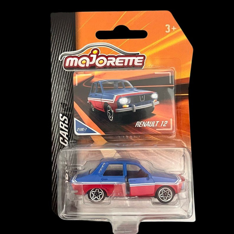 Renault 12 210C-1 Blue / Red Racing Cars 1/59 Majorette 212084009