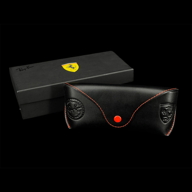 Ferrari Sunglasses Ray-Ban F1 Team Leclerc / Hamilton Black / Red L7950