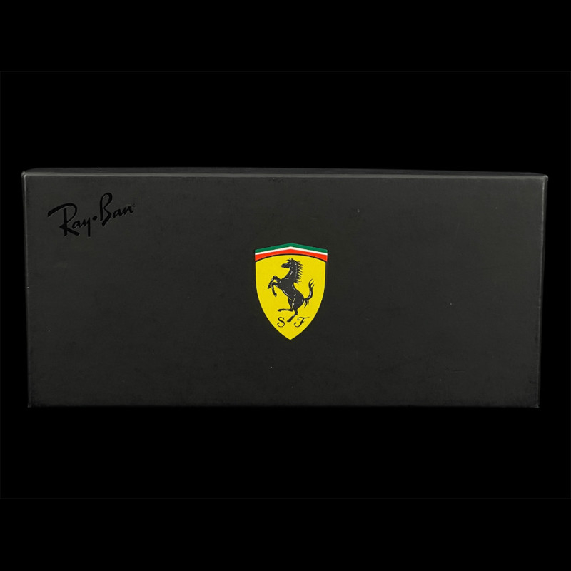 Ferrari Sunglasses Ray-Ban F1 Team Leclerc / Hamilton Black / Red L7950