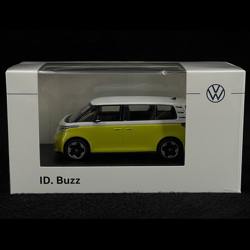Volkswagen VW ID.Buzz Minibus 2023 Limonengelb / Candy Weiß 1/43 iScale ...