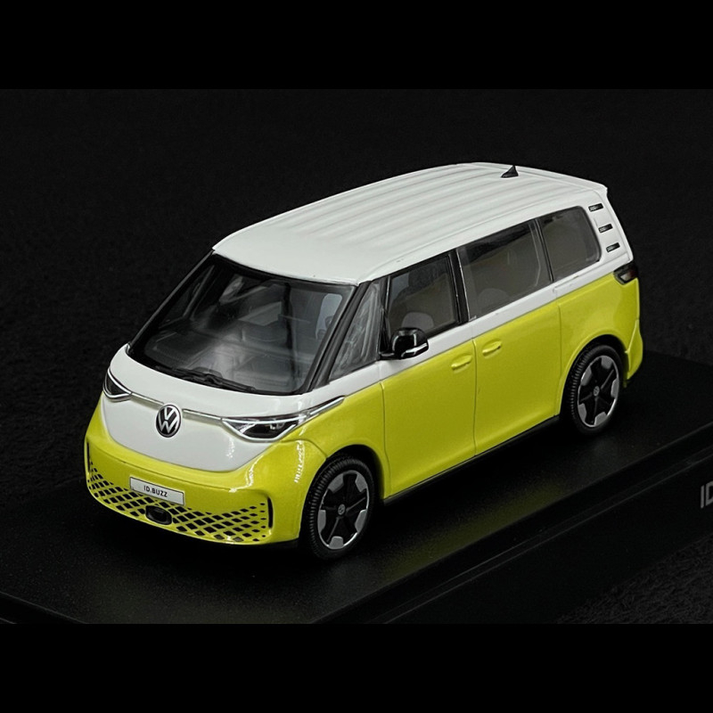Volkswagen VW ID.Buzz Minibus 2023 Limonengelb / Candy Weiß 1/43 iScale ...