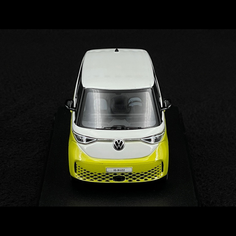 Volkswagen VW ID.Buzz Minibus 2023 Lime Yellow / Candy White 1/43 ...