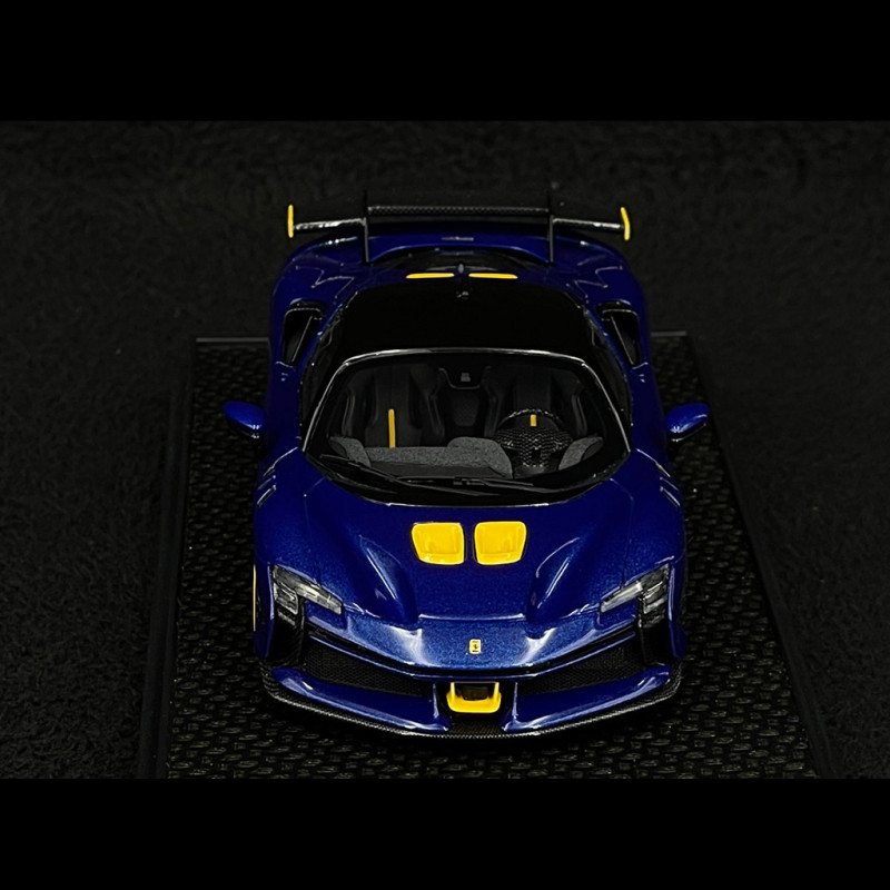 Ferrari SF90 XX Stradale 2024 Tour de France Blue 1/43 BBR Models BBRC285H