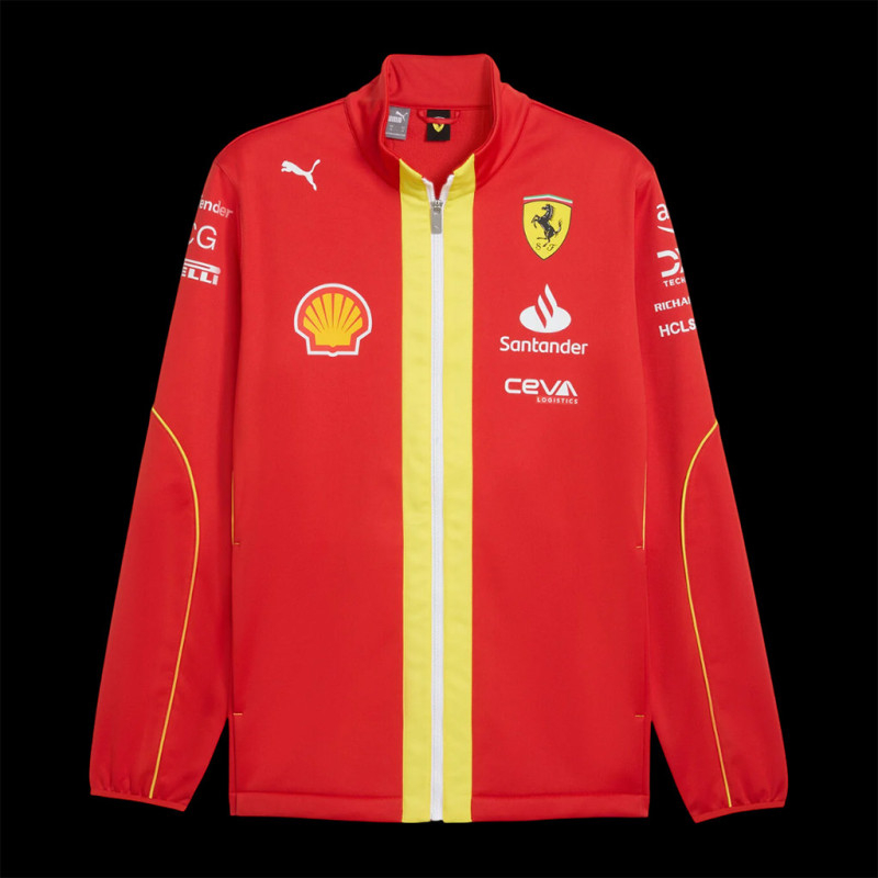 Ferrari Jacke F1 Team Leclerc / Hamilton Puma Rot 701230154-001 - herren