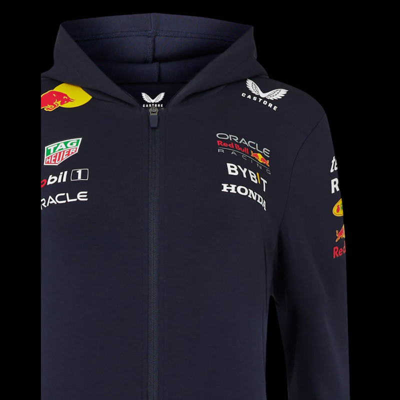 Veste Red Bull Racing F1 Team Vestappen Bleu Marine TF5290-190 - femme