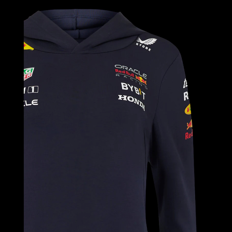 Sweat Red Bull Racing F1 Team Verstappen Bleu marine TF5291-190 - femme