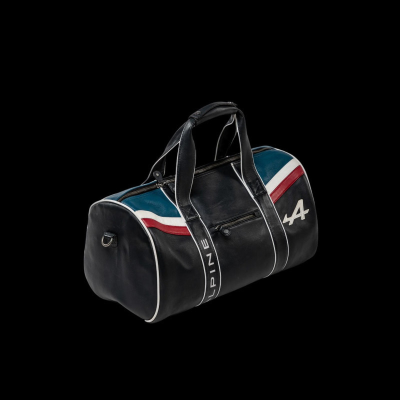 Sport Bag Leather Alpine A424 Navy Blue 27682-1000
