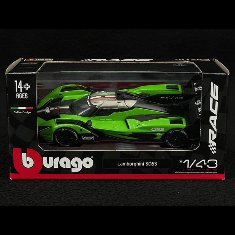 Lamborghini SC63 n° 63 Saison 2024 1/43 Bburago 60057L