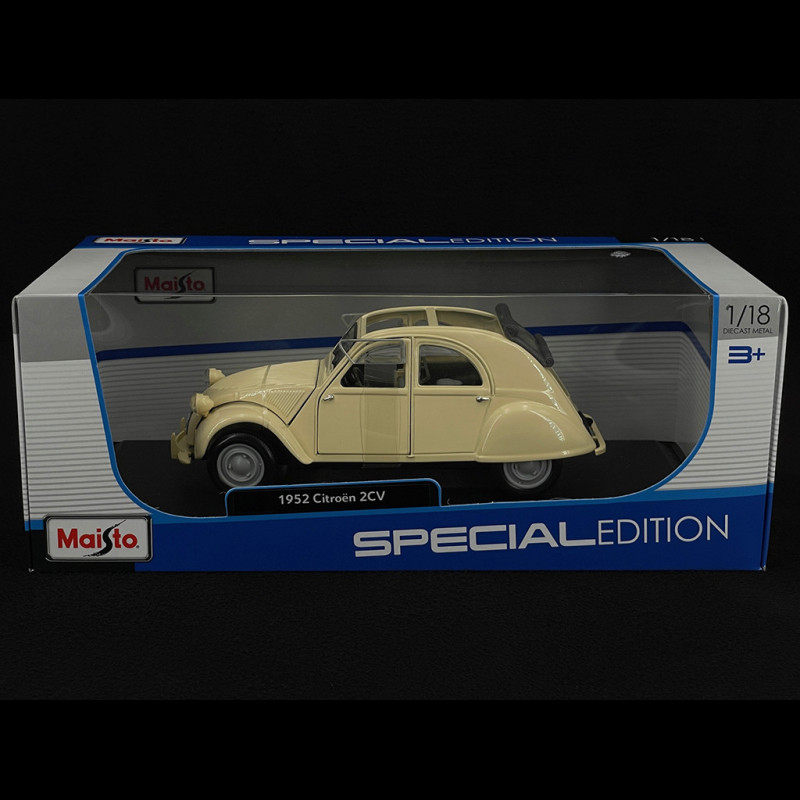 Citroën 2CV 1952 Beige Nevada 1/18 Maisto 31835