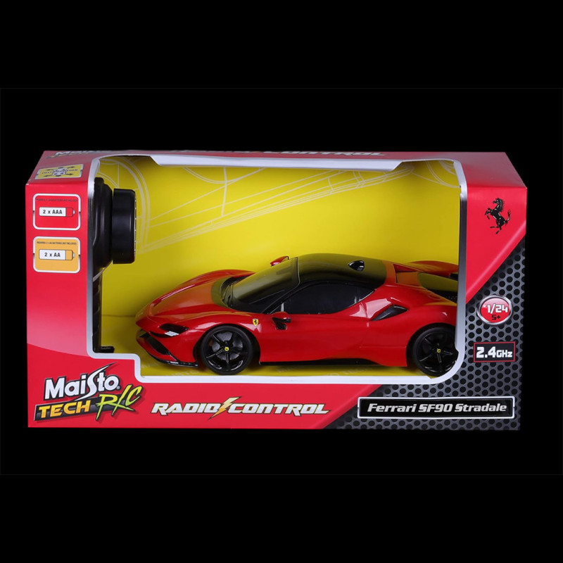 Ferrari SF90 Stradale 2020 R/C Rot 1/24 Maisto Tech 81532