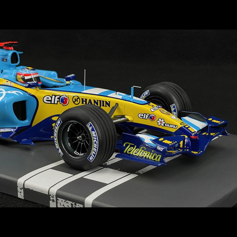 Fernando Alonso Renault R25 n° 5 Winner GP France F1 2005 1/18 ...