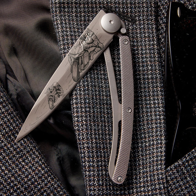 Moto Racing Knife Deejo 37g Aluminium