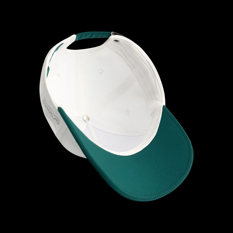 Aston Martin Cap F1 2025 x The Rolling Stones Alonso Weiß/Grün ...