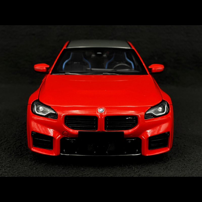 BMW M2 G87 2023 Red Metallic 1:18 Minichamps 110023120