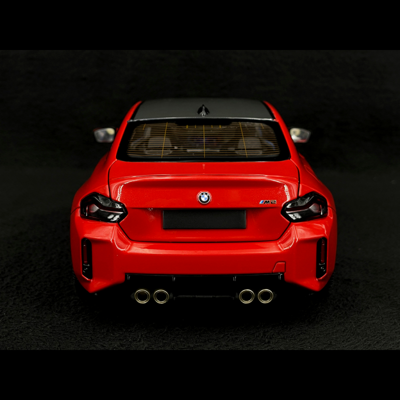 BMW M2 G87 2023 Red Metallic 1:18 Minichamps 110023120