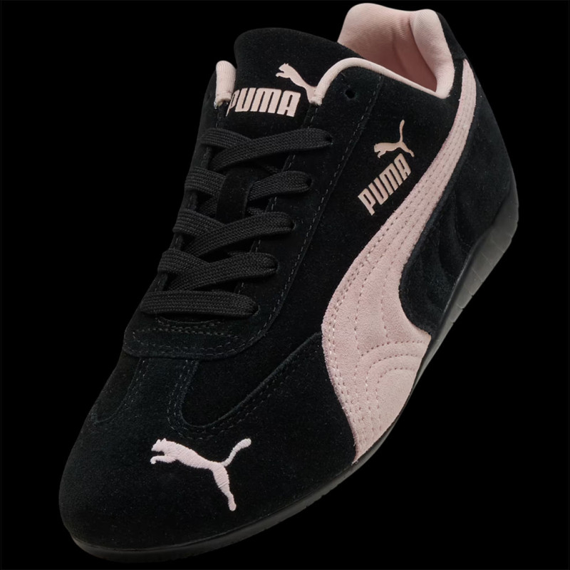 Speedcat Shoes Puma Sport Sneaker Black / Pastel Pink 398846-09 - women