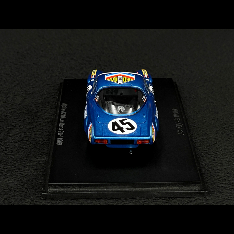 Bob Wollek Alpine A210 n° 45 24h Le Mans 1969 1/43 Spark S5694