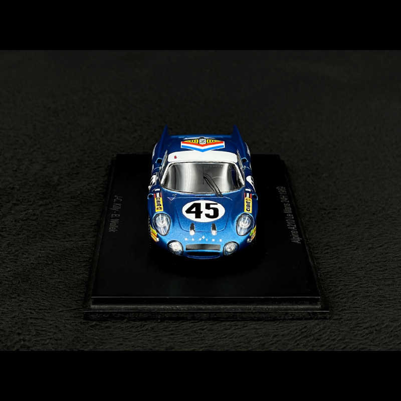 Bob Wollek Alpine A210 n° 45 24h Le Mans 1969 1/43 Spark S5694