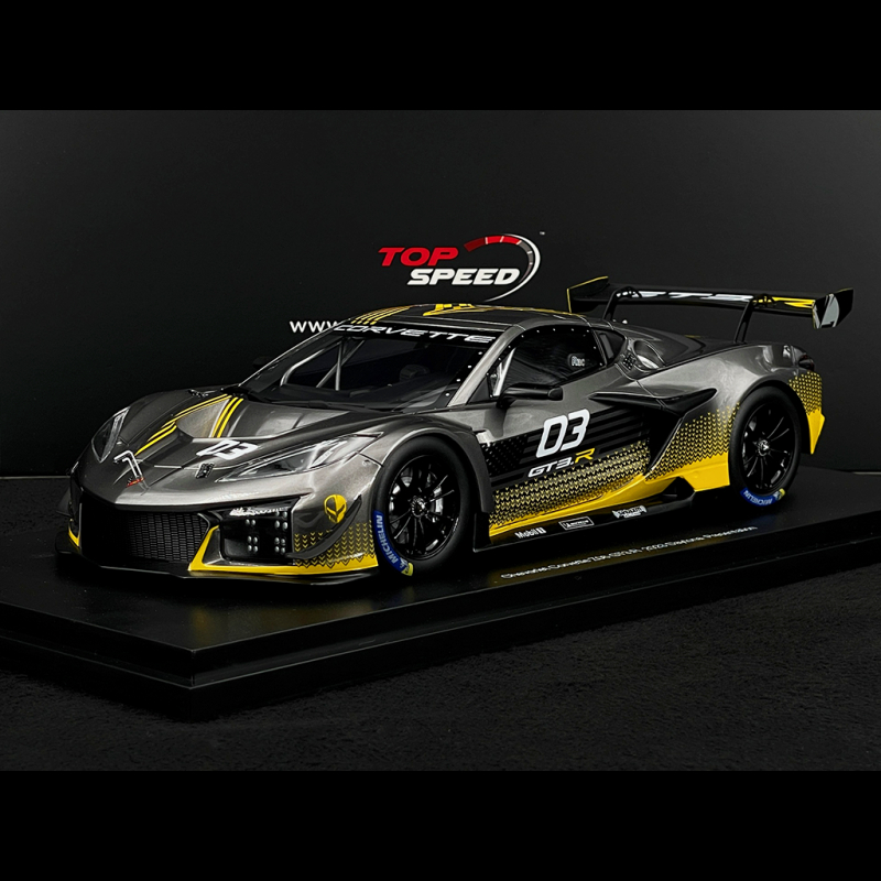 Chevrolet Corvette C8 Z06 GT3 R 2023 Daytona Présentation 1/18 Top ...