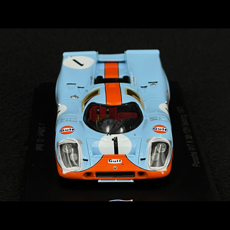 Porsche 917 K Gulf n° 1 5ème 12h Sebring 1971 Siffert Bell 1/43 Spark US344