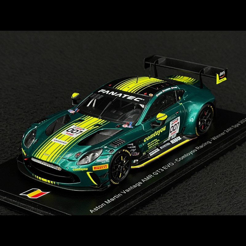 Aston Martin Vantage AMR GT3 EVO n° 007 Sieger 24h Spa 2024 1/43 Spark ...