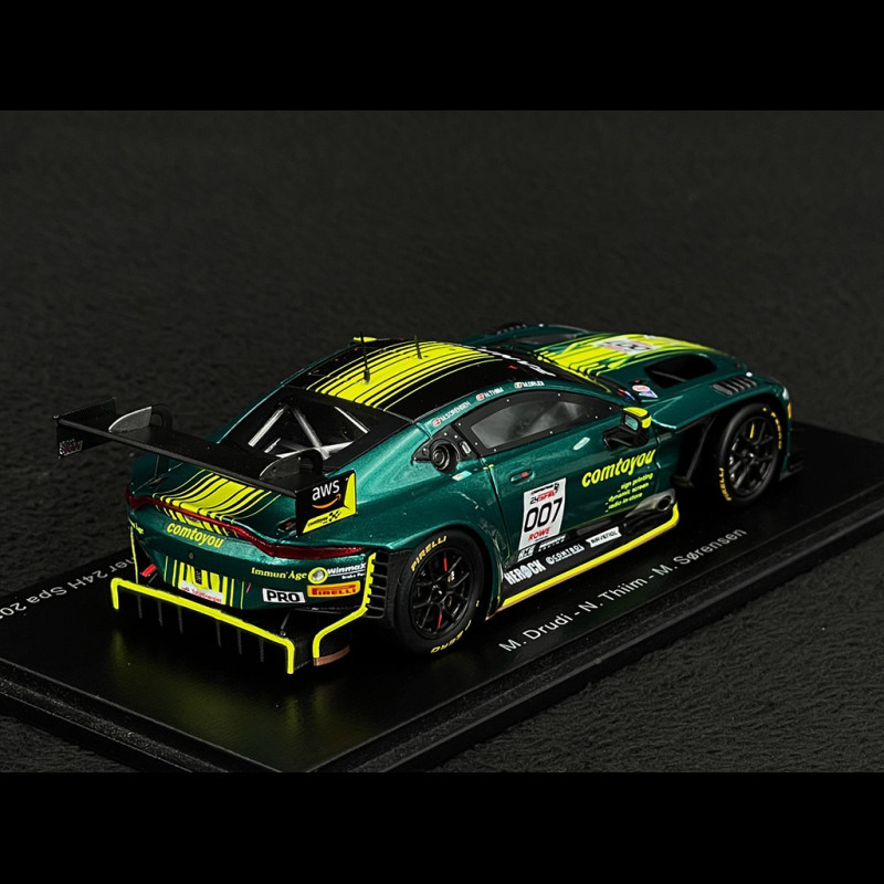Aston Martin Vantage AMR GT3 EVO n° 007 Sieger 24h Spa 2024 1/43 Spark ...