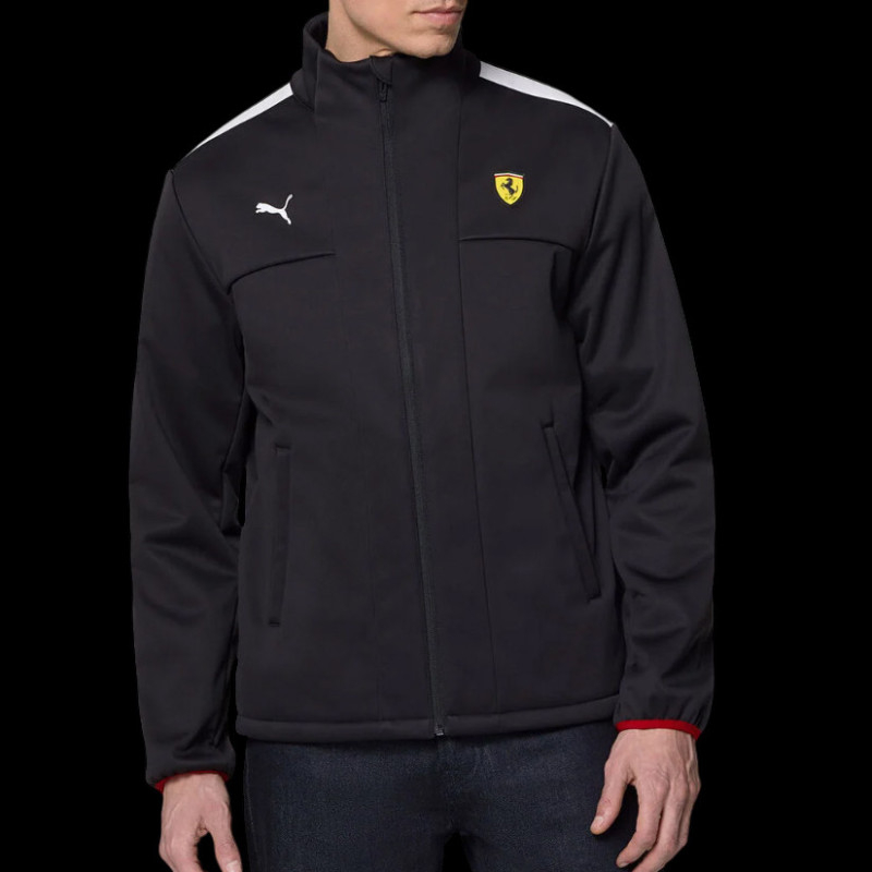 Ferrari Jacke F1 Team Leclerc / Hamilton Softshell Puma Schwarz ...