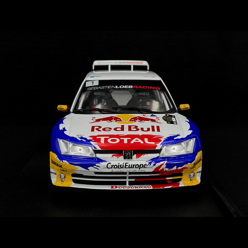 Sebastien Loeb Peugeot 306 Maxi n°1 Rallye du Var 2017 1/18 Solido S1808308