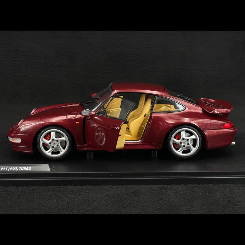 Porsche 911 Turbo Typ 993 1997 Arena Rot 1/18 Solido S1810102