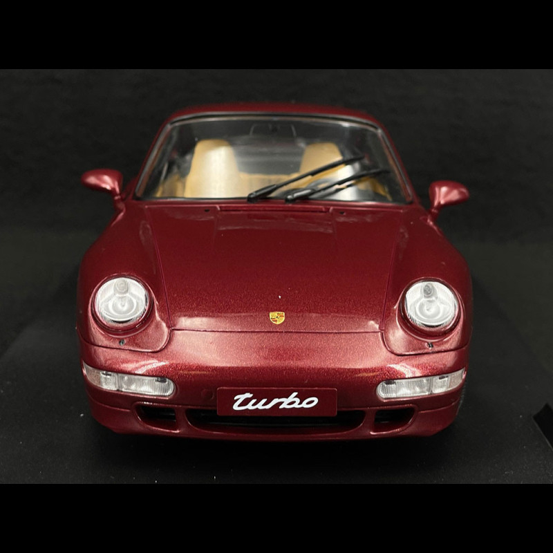 Porsche 911 Turbo Typ 993 1997 Arena Rot 1/18 Solido S1810102