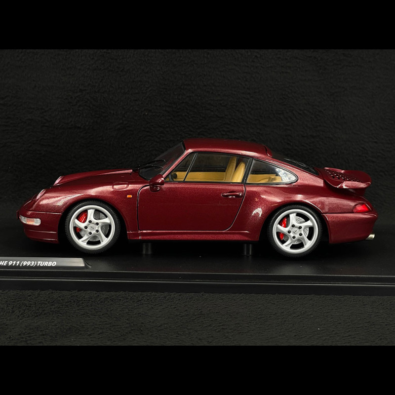 Porsche 911 Turbo Typ 993 1997 Arena Rot 1/18 Solido S1810102