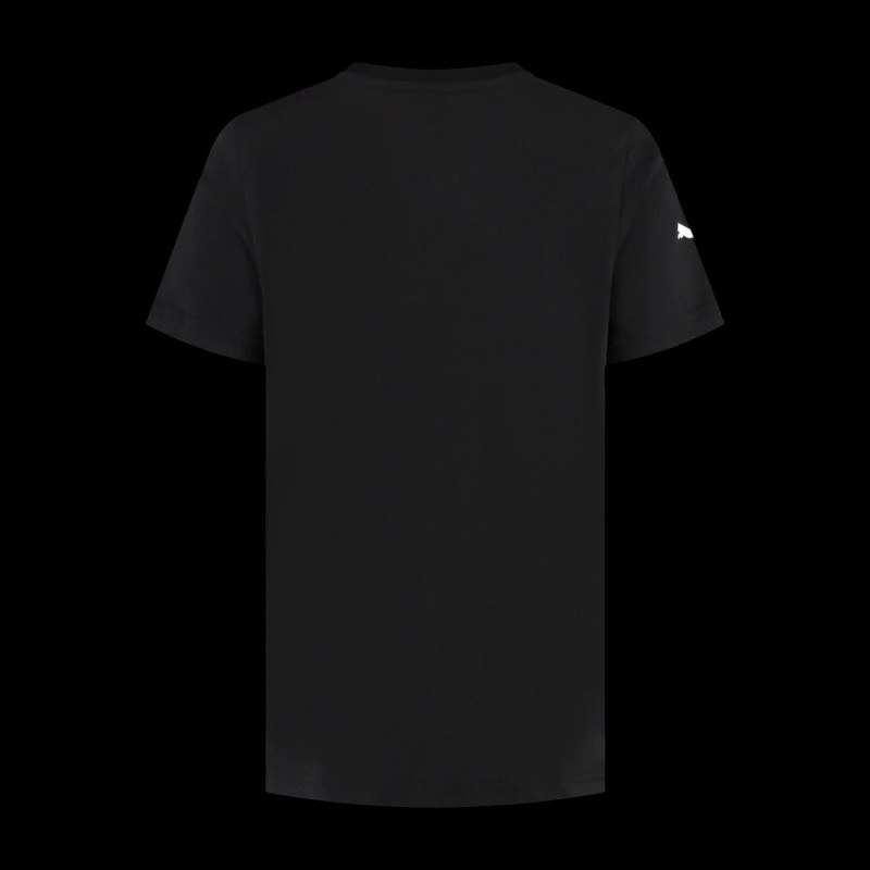 Ferrari F1 T-Shirt Puma Großes Wappen Schwarz Leclerc / Hamilton - Kind ...