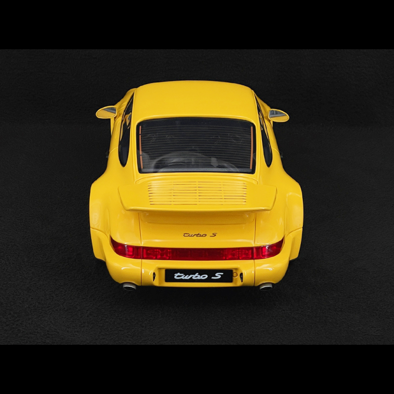 Porsche 911 Turbo S Lightweight Coupé Type 964 1993 Speed Yellow 1:12 ...
