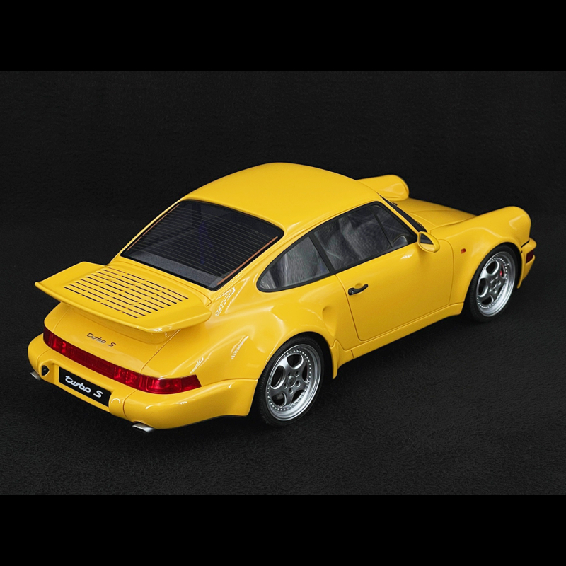 Porsche 911 Turbo S Lightweight Coupé Type 964 1993 Speed Yellow 1:12 ...