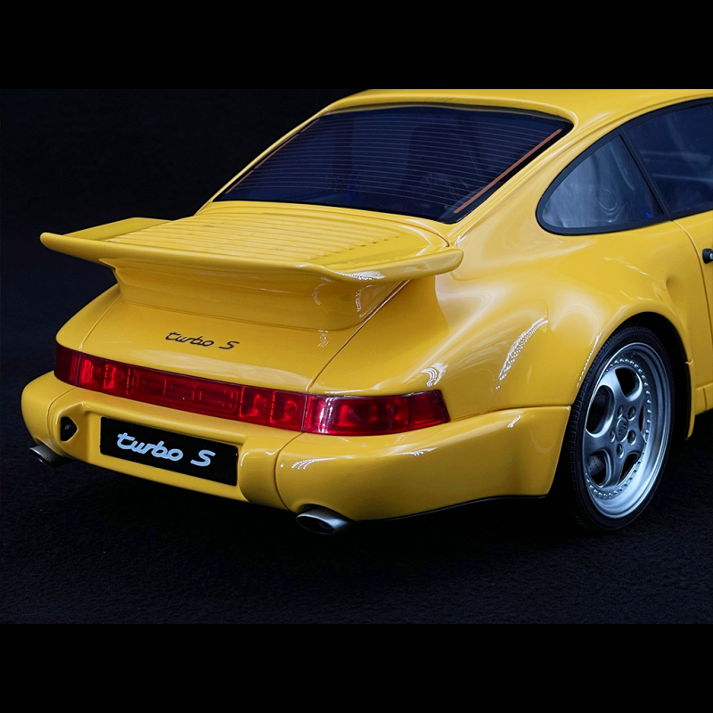 Porsche 911 Turbo S Lightweight Coupé Type 964 1993 Speed Yellow 1:12 ...